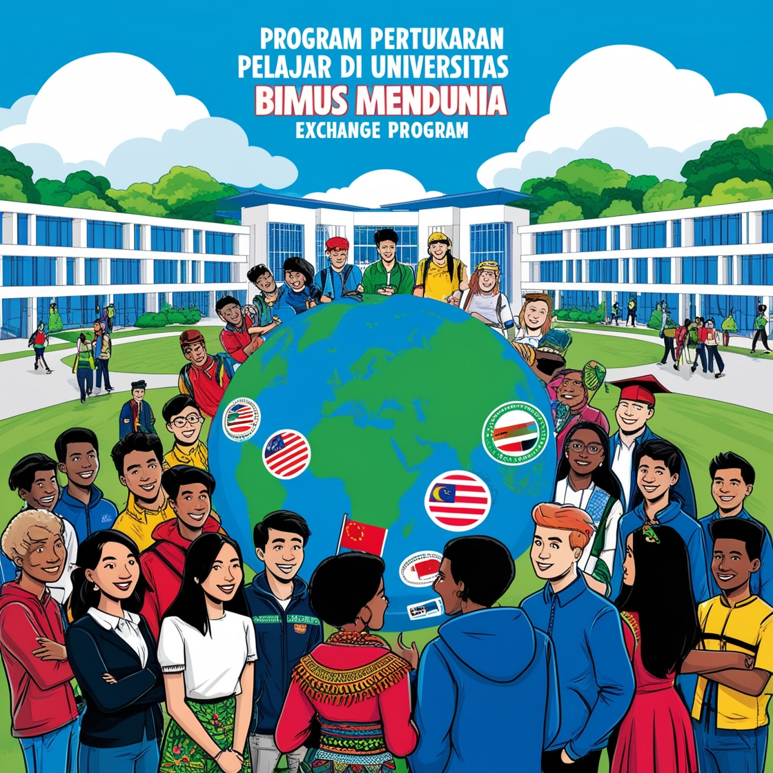 Program Pertukaran Pelajar di Universitas Bimus Mendunia - Universitas ...